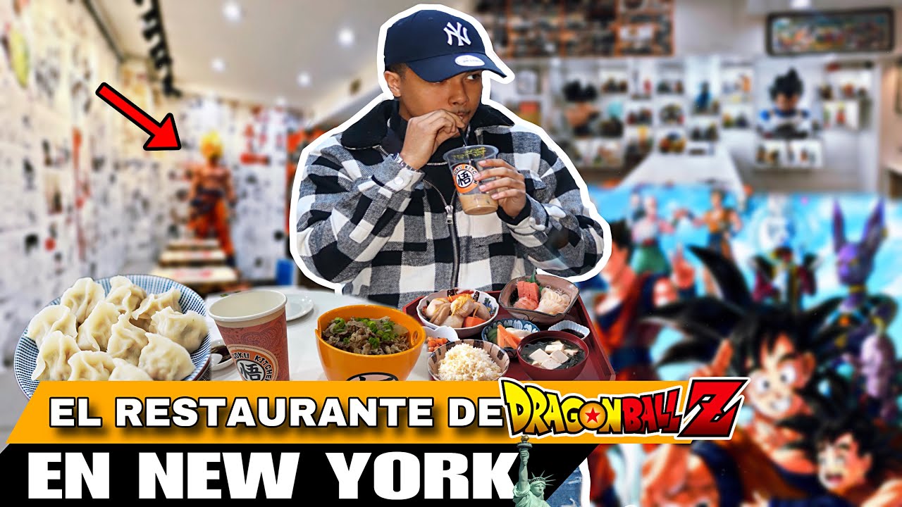 Descubre el restaurante de Dragon Ball Z en NYC! | Una experiencia ...