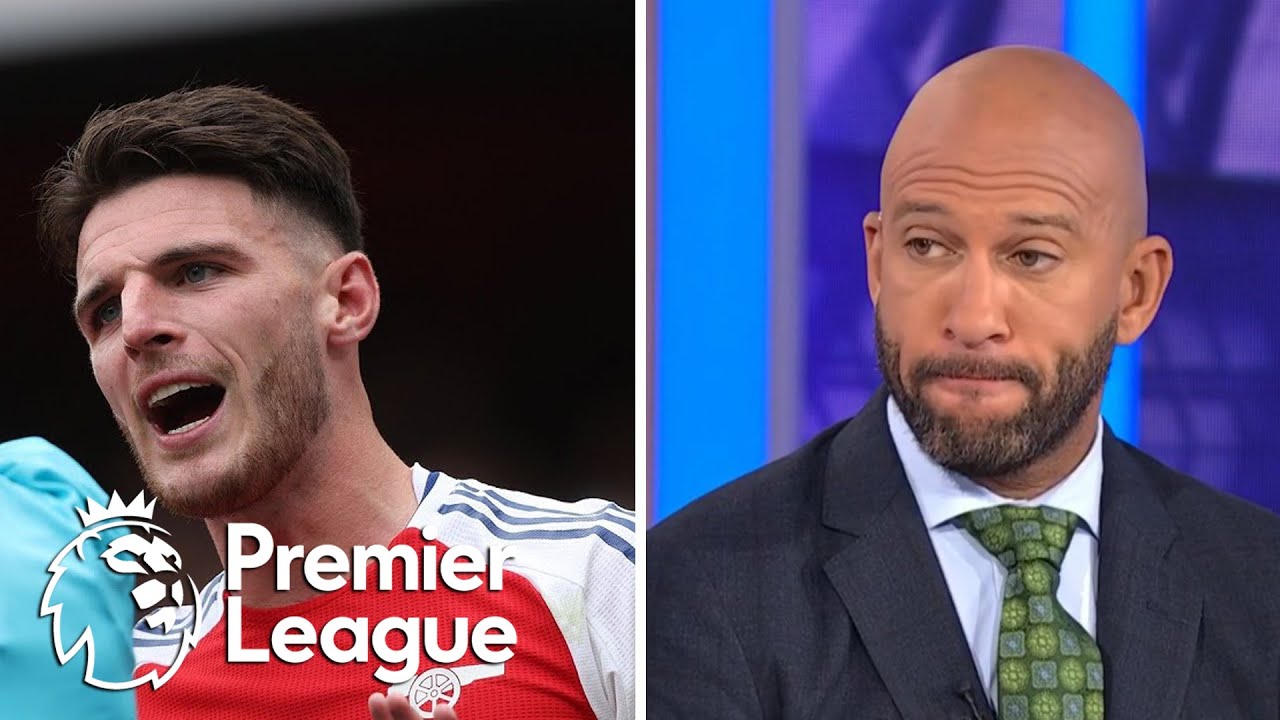 Did Declan Rice deserve red card for Arsenal against Brighton ...