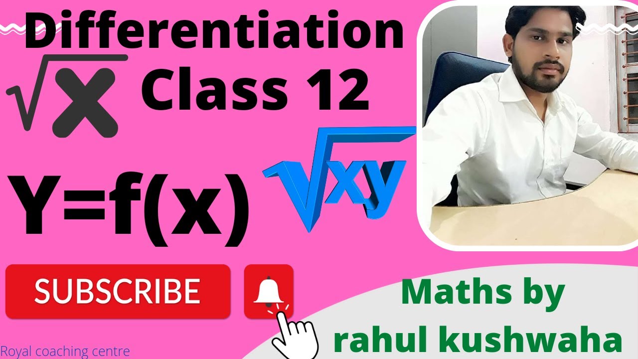 Differentiation class 12 ncert - YouTube