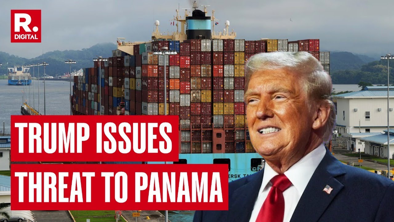Trump Threatens To Take Back Panama Canal Over Ridiculous Fees - YouTube