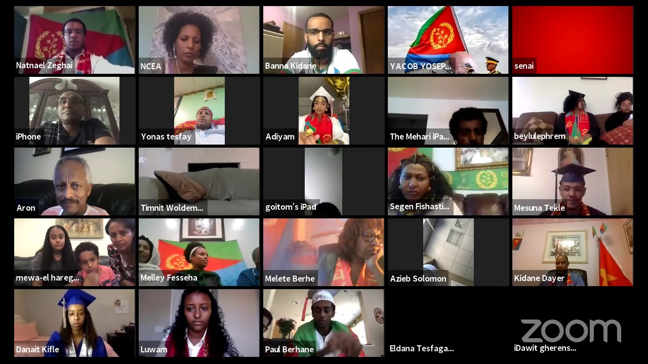 USA and Canada Eritreans Celebrate their Class of 2020 Graduates - YouTube