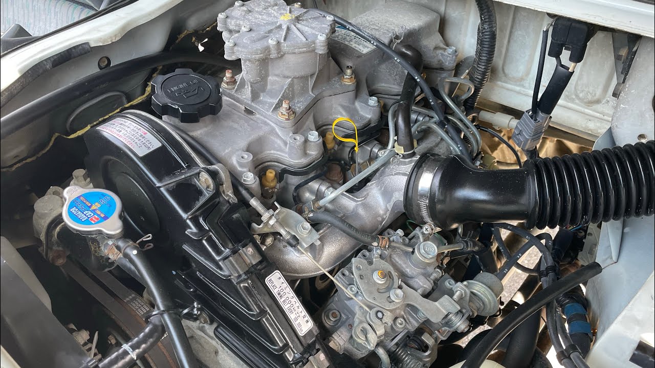 1995 TOYOTA LITEACE CM60 - DIESEL - 4X4 - JDM - ENGINE - YouTube