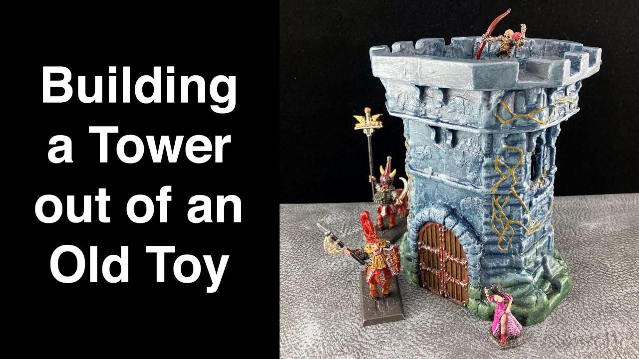 Building a Tower out of an Old Toy - YouTube