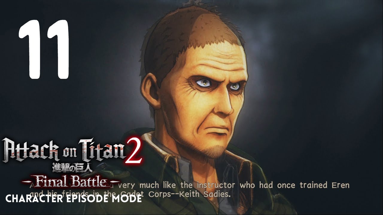 THE TALE OF KEITH SHADIS | Attack on Titan 2: Final Battle (Character ...