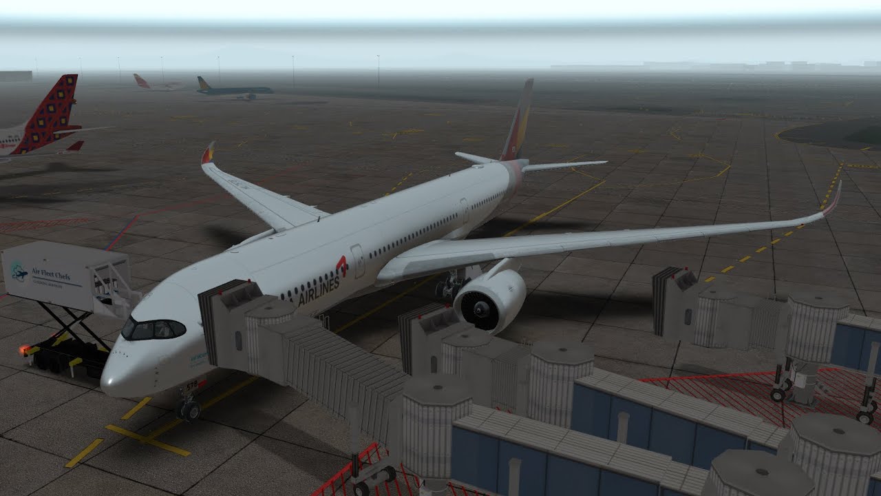 【A359】RFS Flight Simulator A350-941 香港HKG -- 首爾/仁川ICN - YouTube