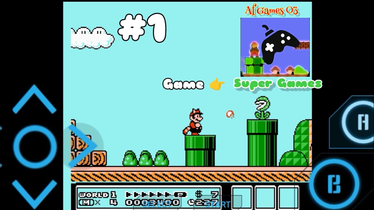 MARIO BROS 3 EXE LUCU | Part 1 | Super Games | Offline | Gameplay ...