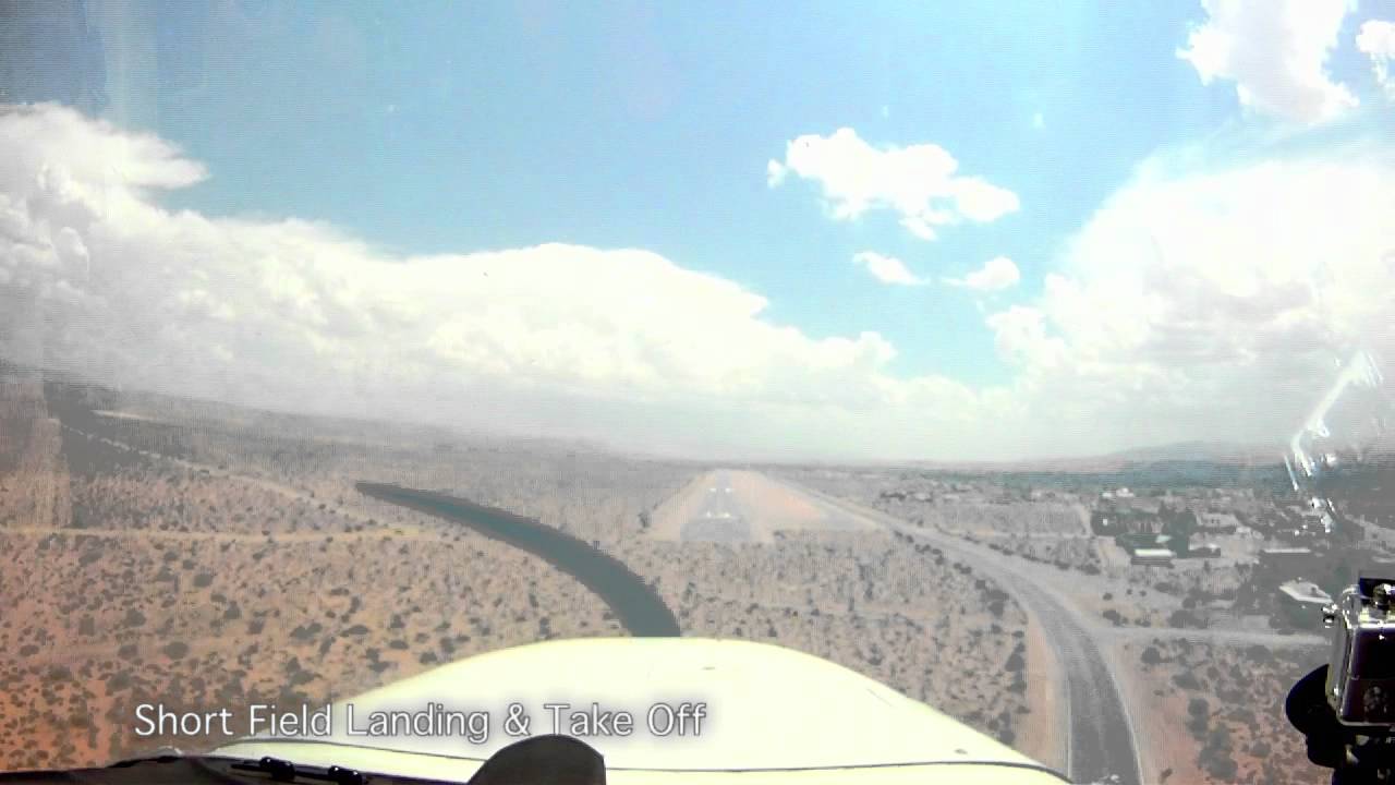 Short Field Landing 1 - YouTube
