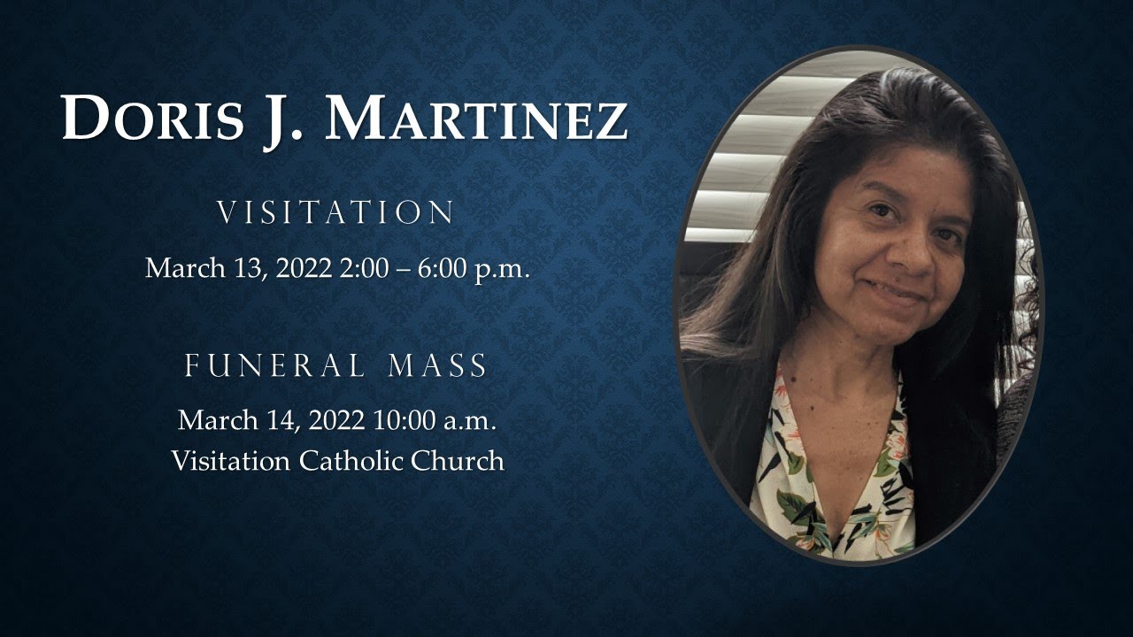 Visitation for Doris J. Martinez - YouTube