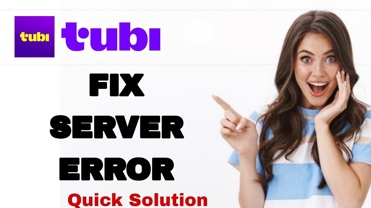 How To Fix And Solve Server Error On Tubi App | Easy Fix - YouTube