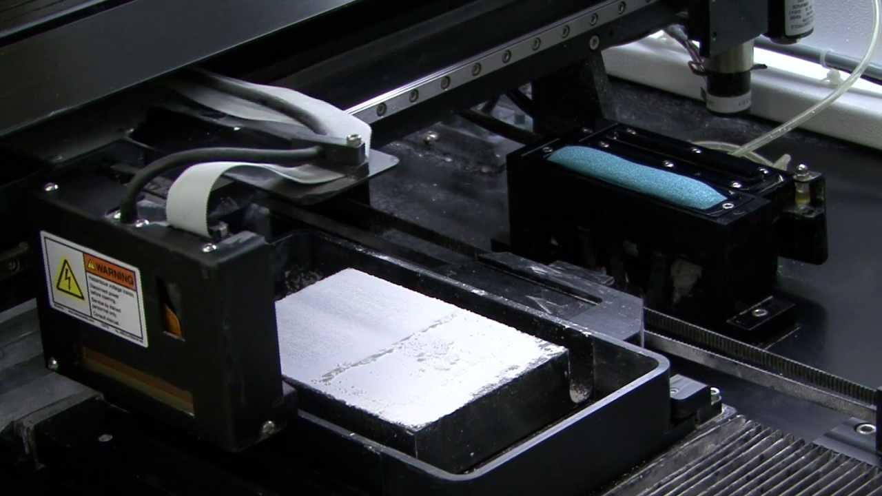 WSU Researchers Use a 3D Printer to Make Bone-like Material - YouTube