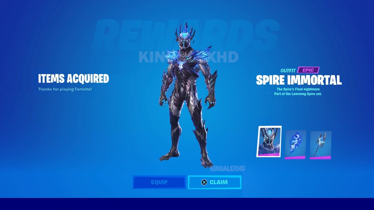 How To Get Spire Immortal Skin In Fortnite! (Unlock Spire Immortal ...