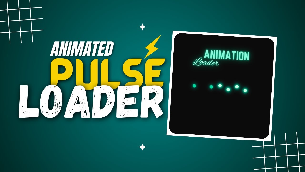 Build a Stunning Animated Pulse Loader with CSS | Motion Effect no ...