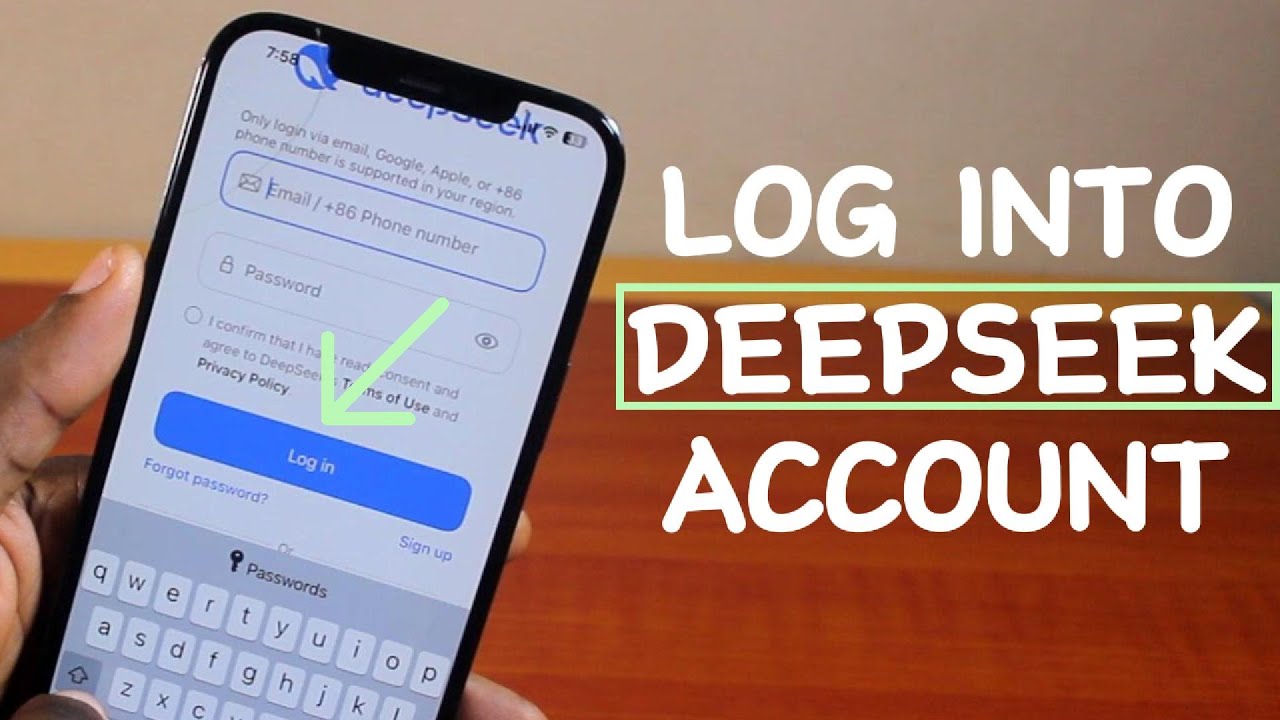 How to Log Into your Deepseek Account - YouTube