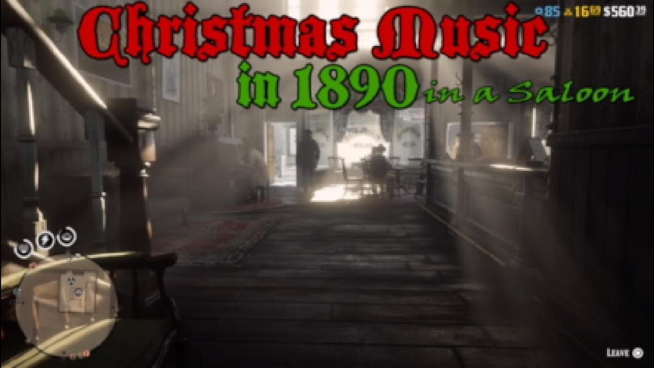 Christmas Music in a 1890's Saloon - YouTube