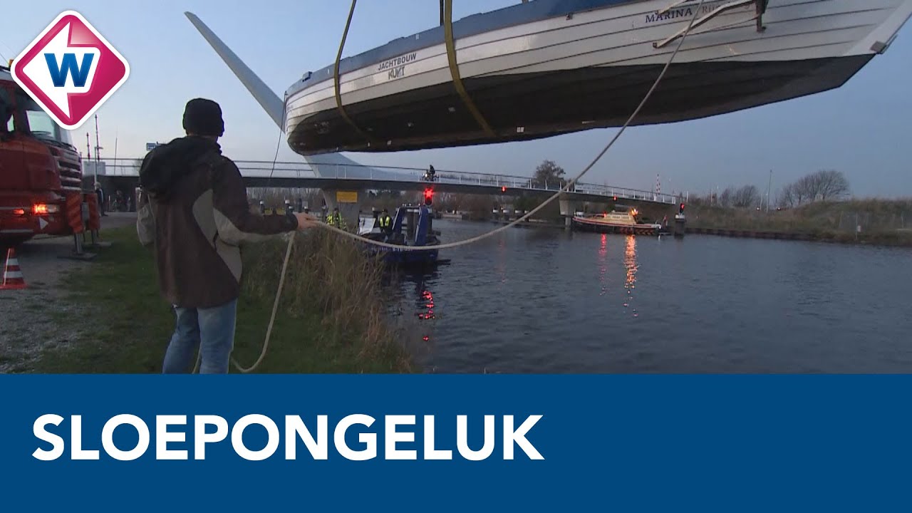 Reconstructie dodelijke aanvaring tussen sloep en duwboot - OMROEP WEST ...