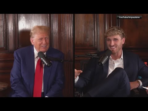 Trump and Harris spend time with the biggest podcasters in the U.S ...