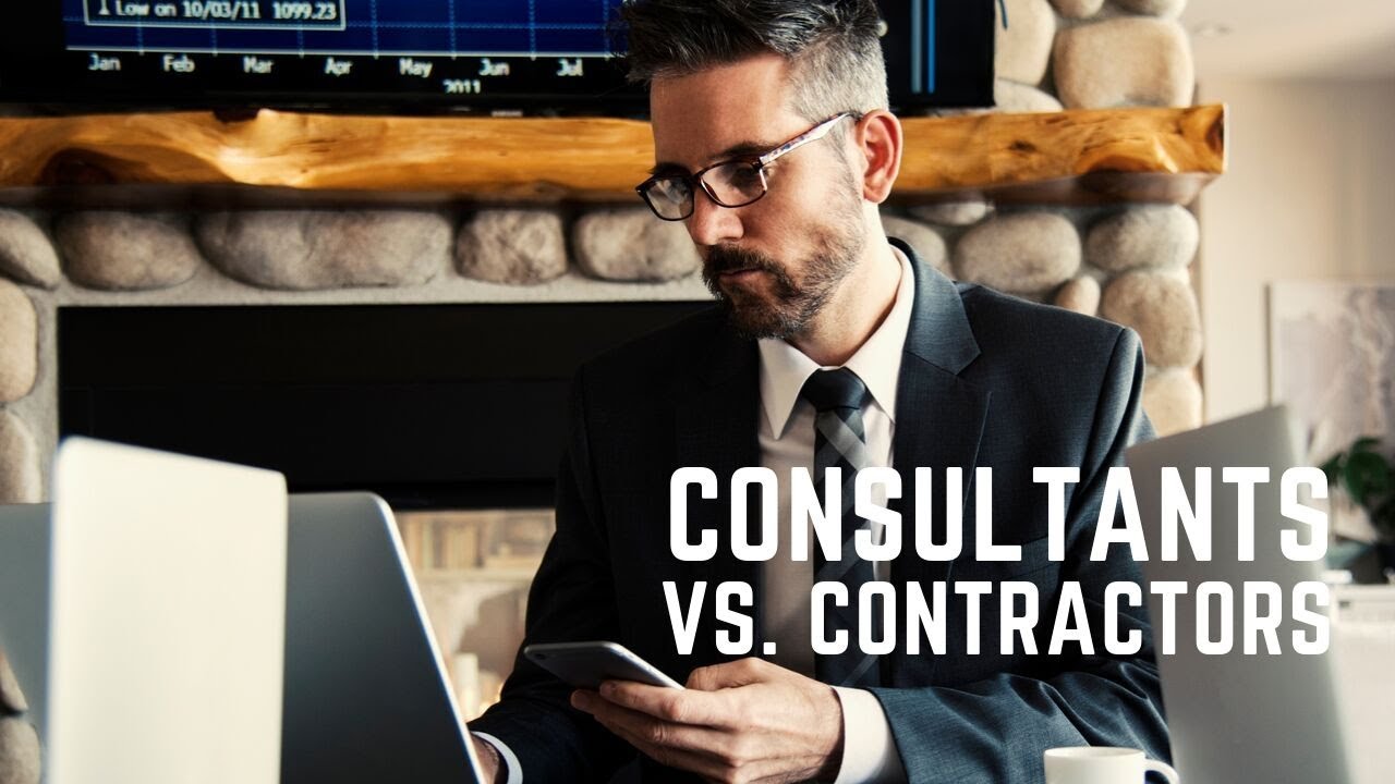 Consultants vs. Contractors - YouTube