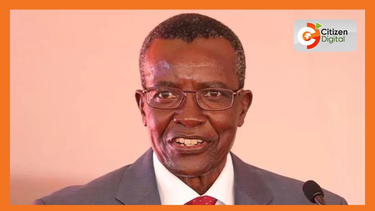 David Maraga's speech after being sworn in as head of Police and Prison ...