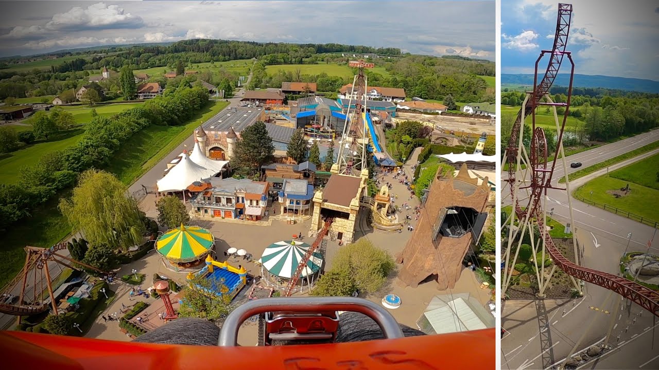 Space Shot-Tower | Onride (POV) | Conny-Land - YouTube