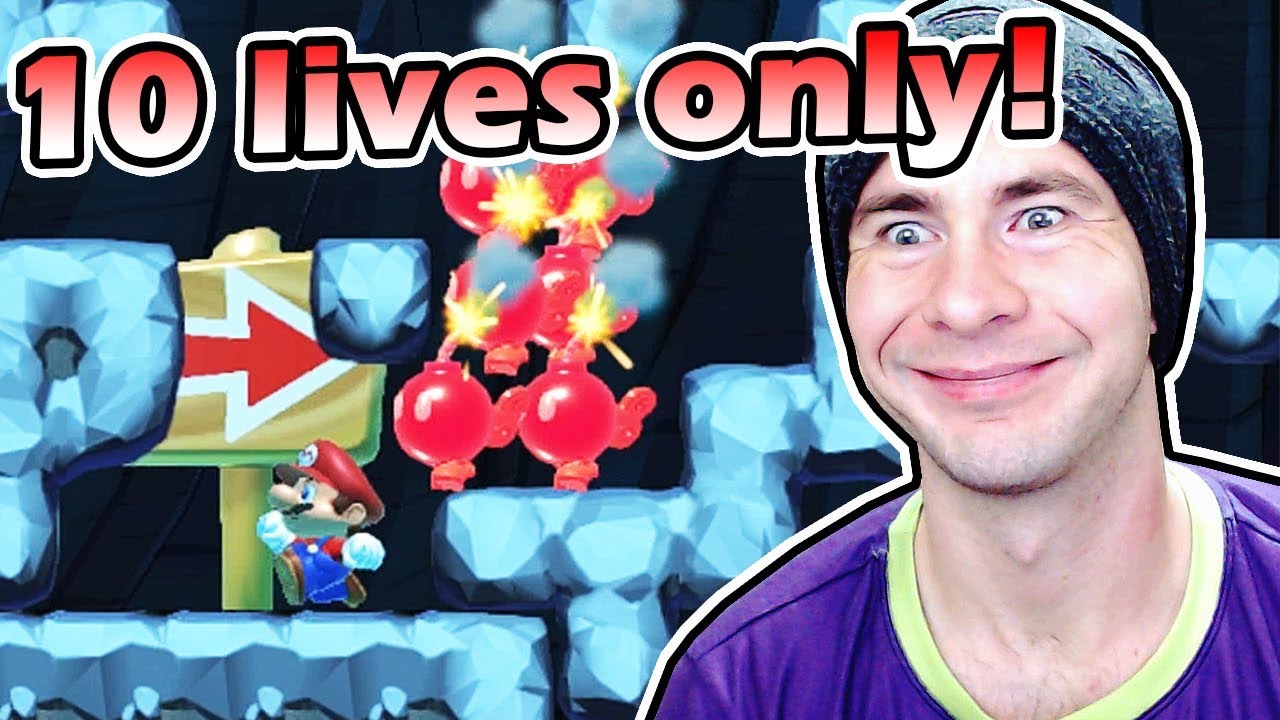 NOT WHAT I EXPECTED // Mario Maker 10 LIVES ONLY No Skip Expert ...