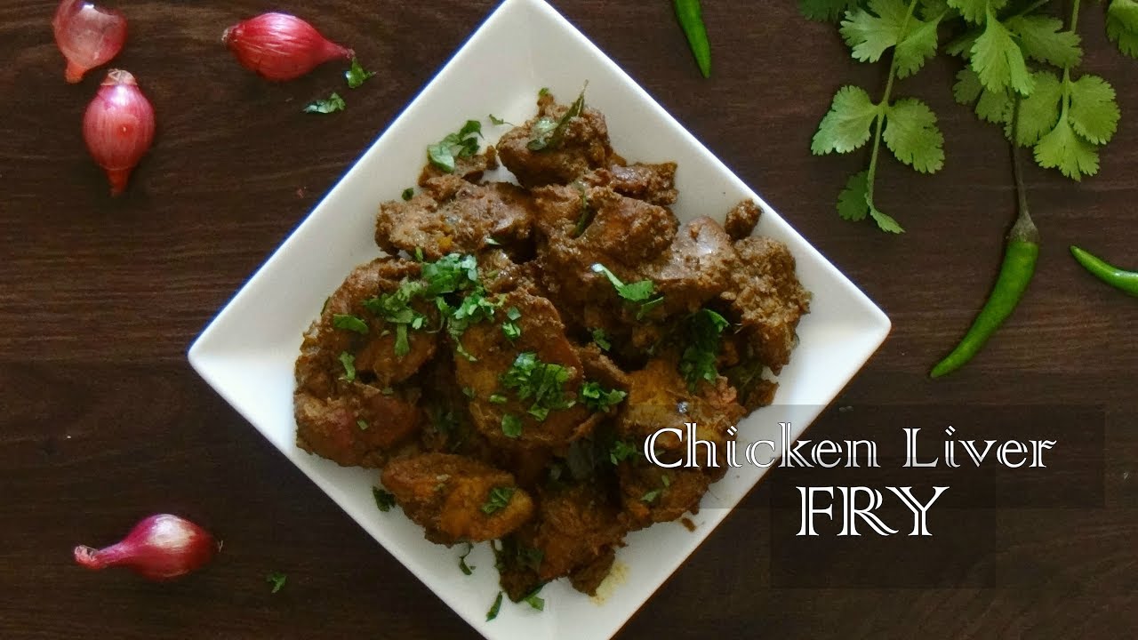Chicken Liver Fry | Liver Recipes - YouTube