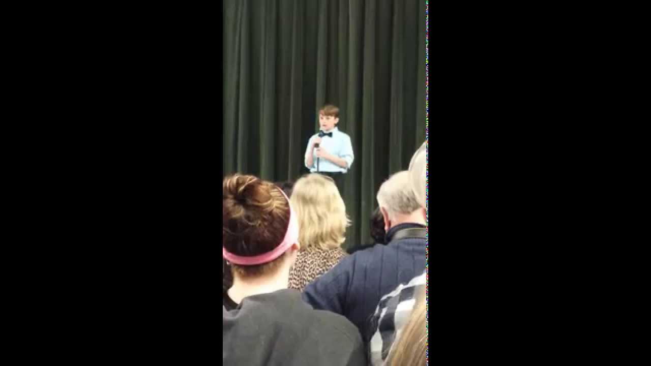 Grant Wright sings All of Me - YouTube