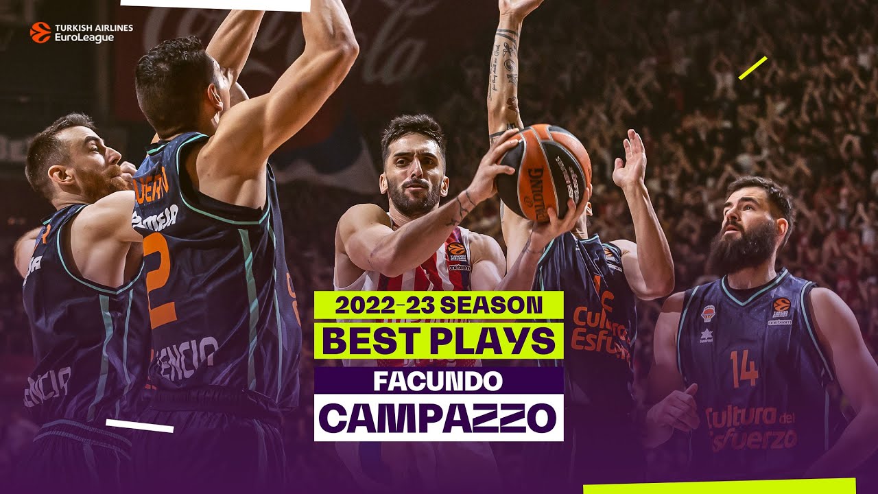 Facundo Campazzo | Best Plays | 2022-23 Turkish Airlines Euroleague - YouTube