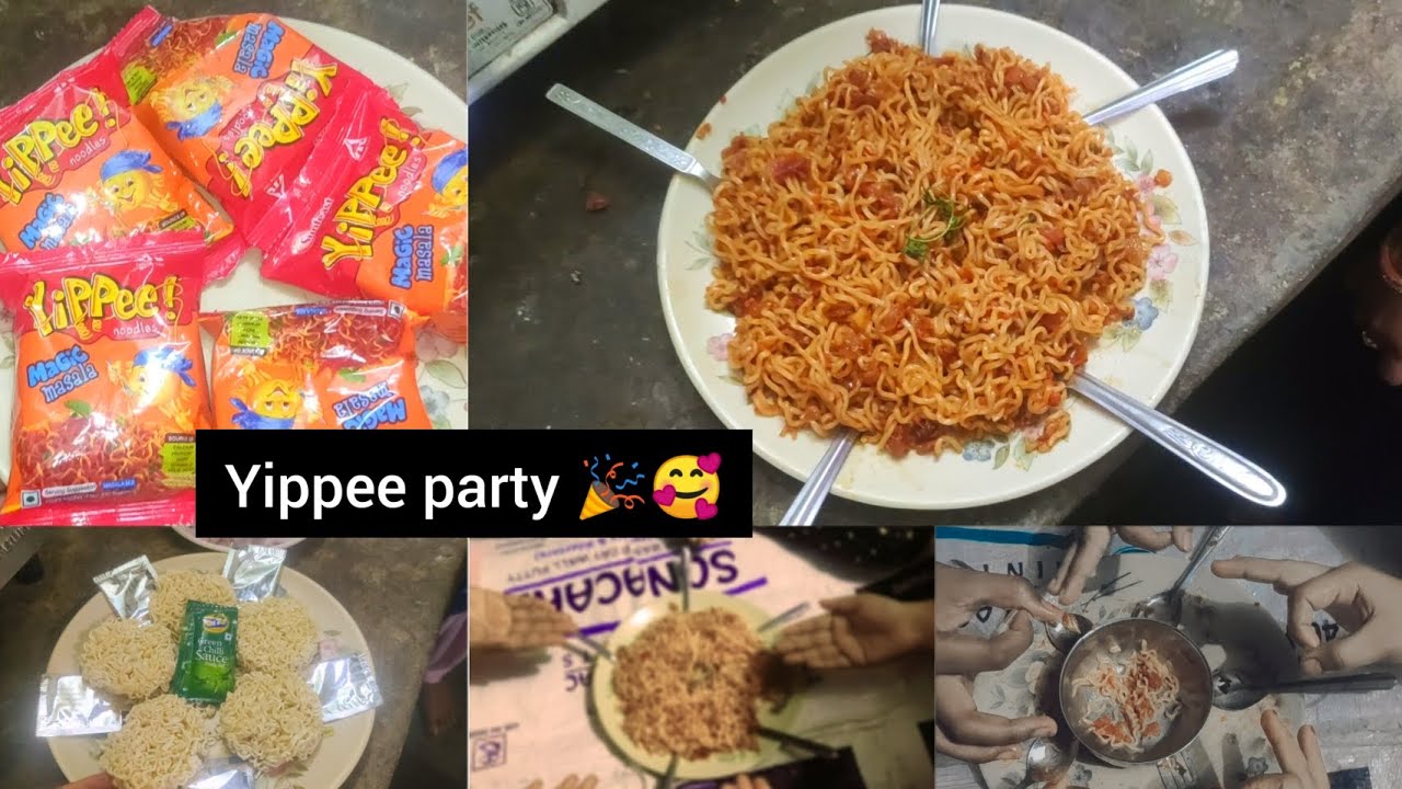 Yippee party 🎉 with Friends 😅 #frindship #masti time #trending #yippee ...
