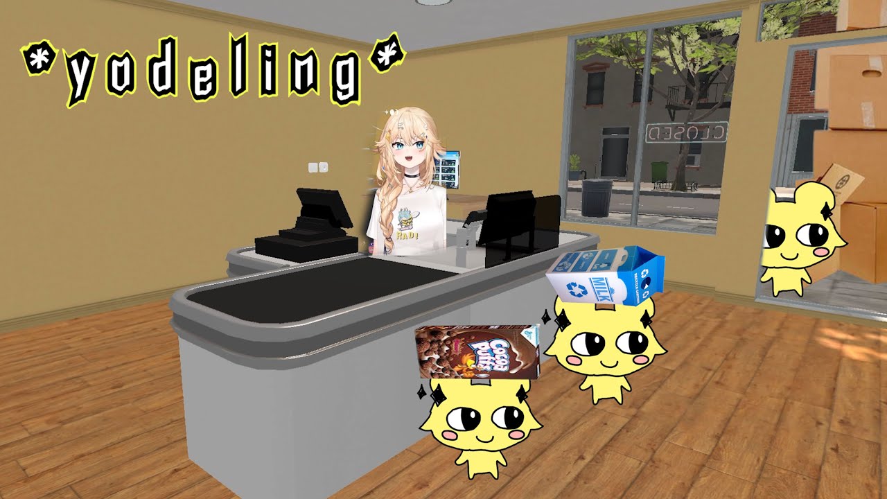 Lumi the singing cashier - YouTube