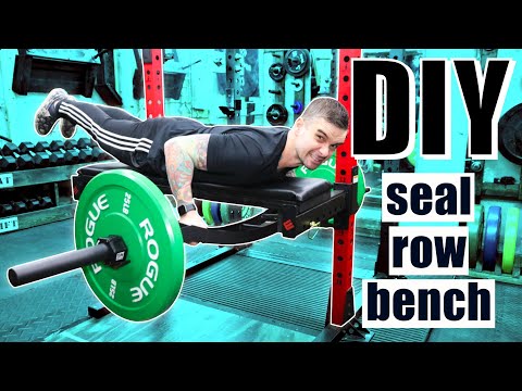 DIY Seal Row Bench, rack attached utility seat - YouTube