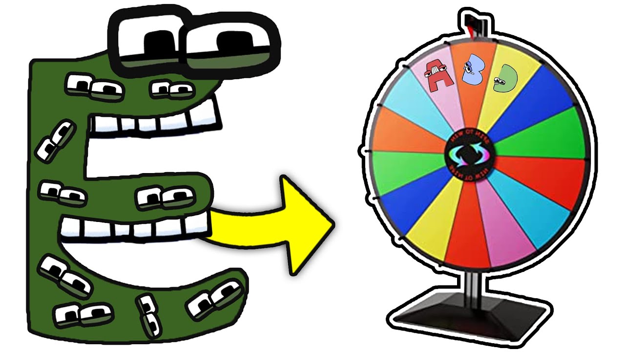 DESIGNING Alphabet Lore Letters By The Wheel 7 - YouTube