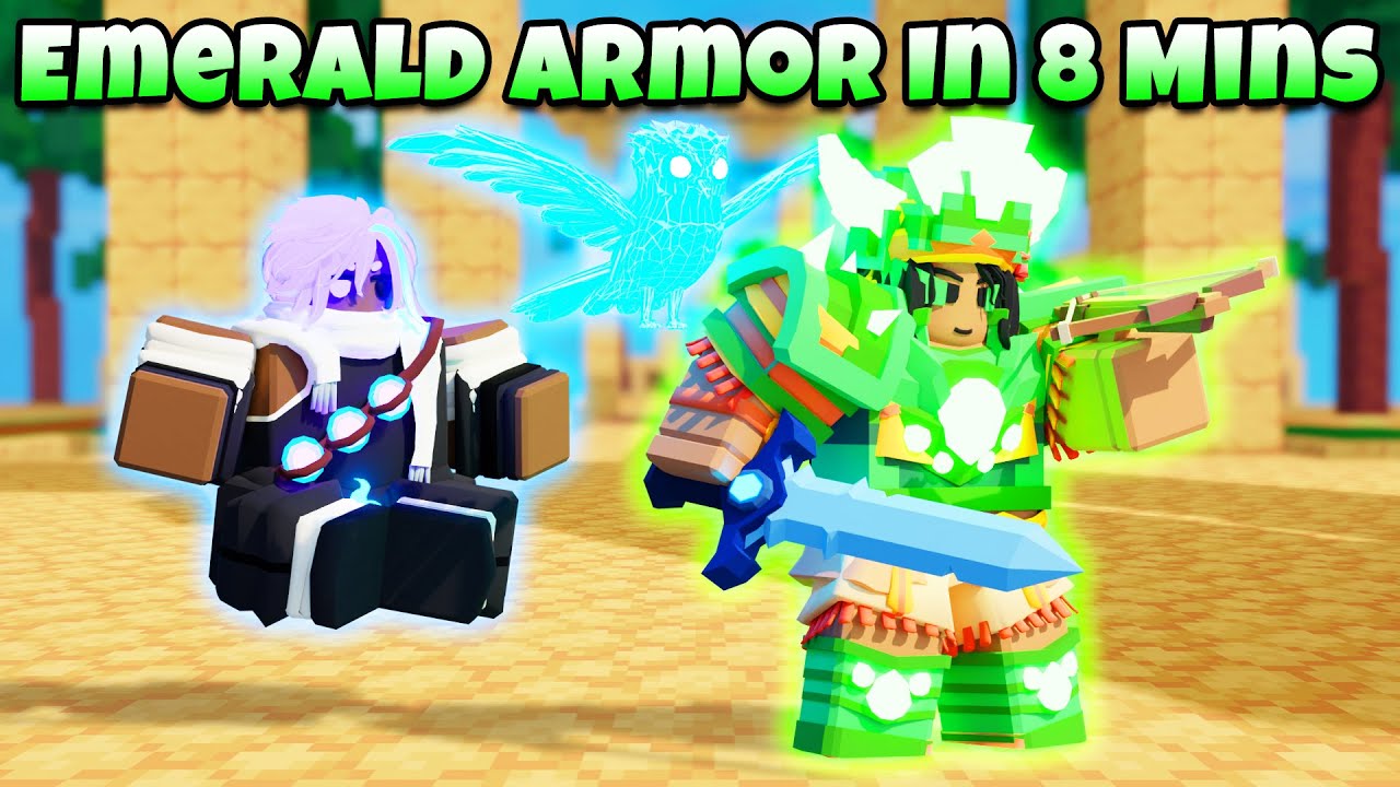 Lucia + Whisper Kit = Free Emerald Armor (Roblox Bedwars) - YouTube