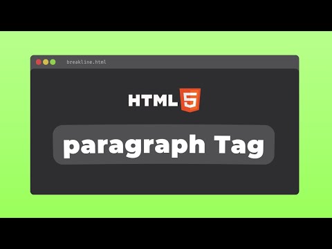 Paragraph Tag in HTML | Complete HTML Series - Tutorial #5 | codeByte ...