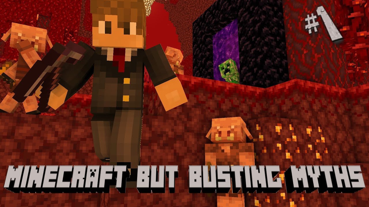 Minecraft But Busting Myths *EPIC*........ #minecraft #Gaming # ...