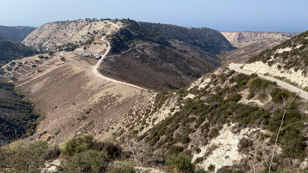 Mountain biking in west. CYPRUS - YouTube