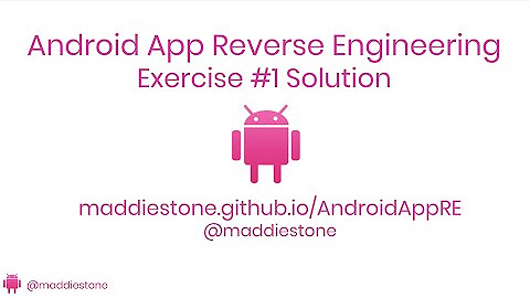 Android App Reverse Engineering Workshop - YouTube