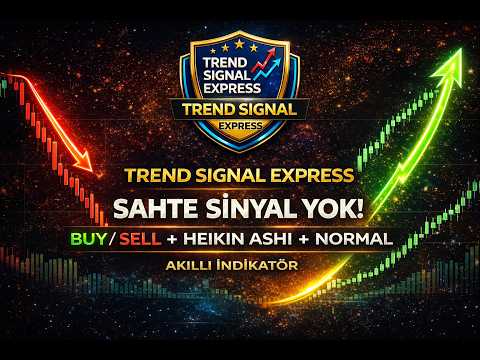🇹🇷 Sahte Sinyal Yok! BUY / SELL + Heikin Ashi + Normal Mum Alarmı | TradingView Akıllı İndikatör