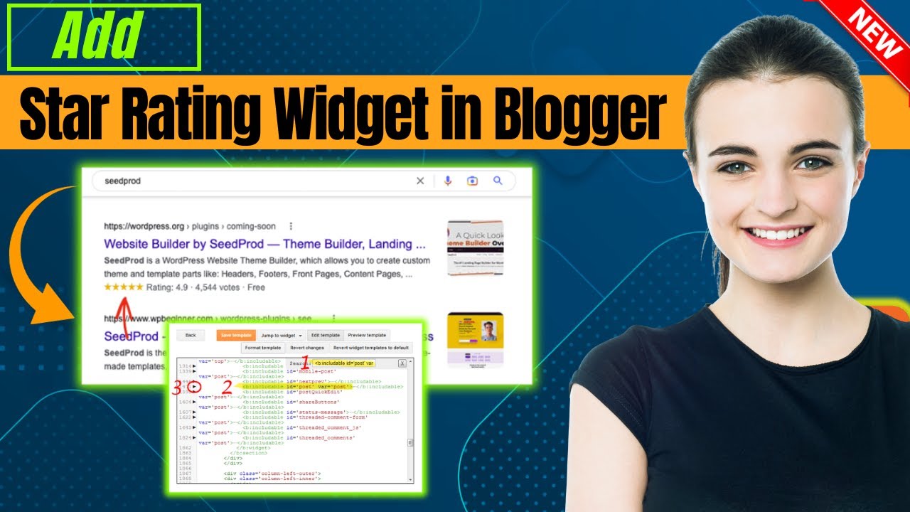 How to Add a Star Rating Widget in Blogger 2025 | Full Guide - YouTube How to Add a Star Rating Widget in Blogger 2025 | Full Guide - YouTube