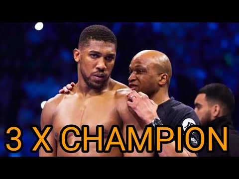 'I WANT TO BECOME A 3 TIME HEAVYWEIGHT CHAMPION'~ ANTHONY JOSHUA - YouTube