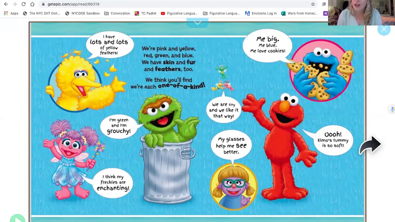 Read Aloud: Elmo- Everyone is Different - YouTube