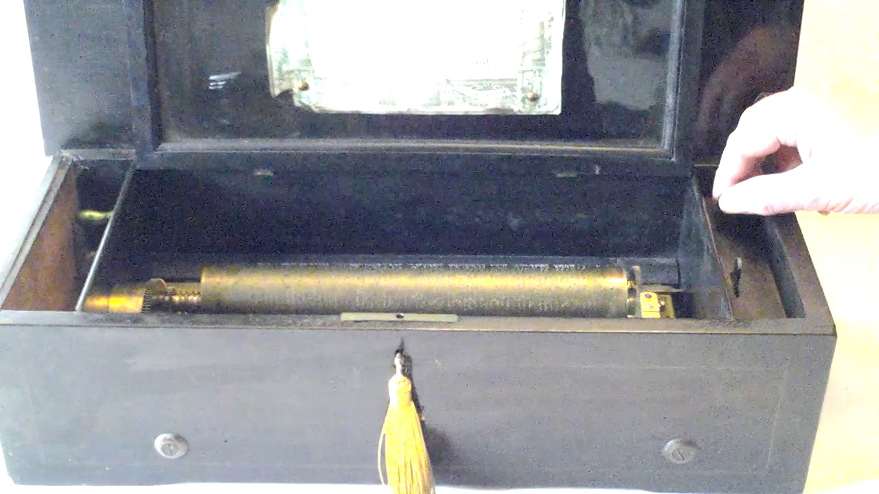 8-AIR MUSICAL BOX, No.45310, c.1800s - YouTube