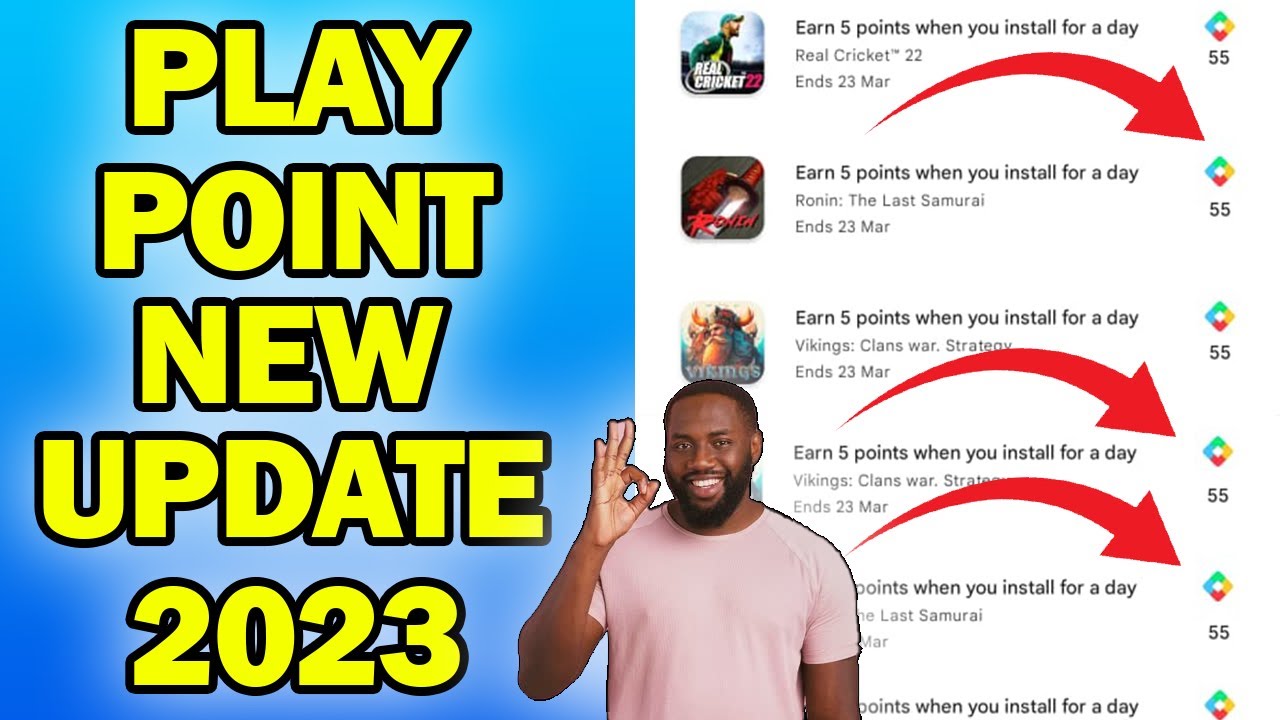Play Point Update 2023 | Earn Play Point In Google Play Store | Google Play Points | 69 Gamer ...
