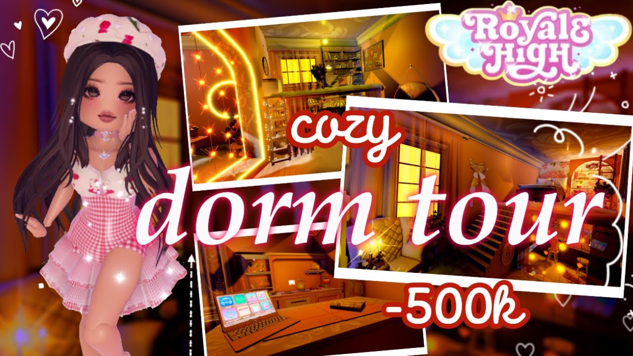 My Royale High Dorm Tour | Cozy Dorm | 500k Diamonds🌷 - YouTube