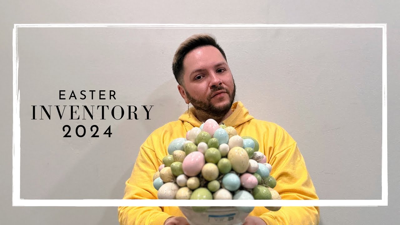 EASTER INVENTORY 2024 #easterdecor #easter #springdecor - YouTube