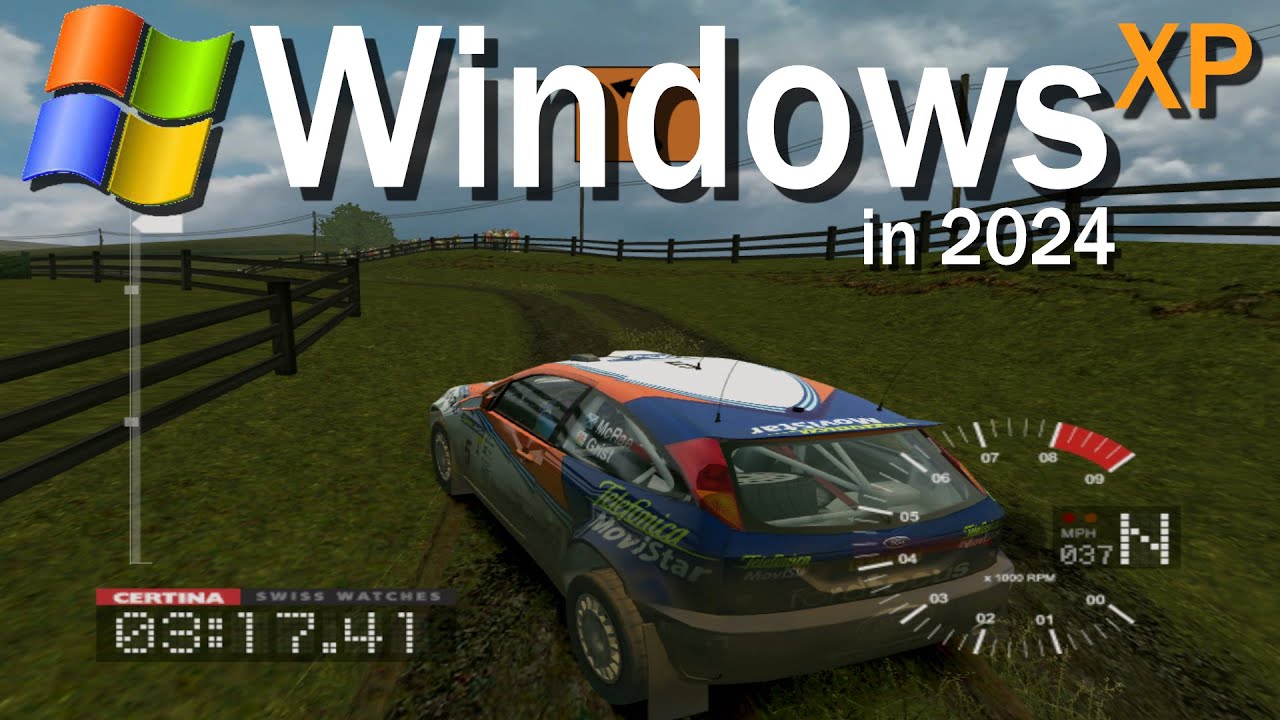 Windows XP Gameplay: Colin Mcrae Rally 3 - YouTube