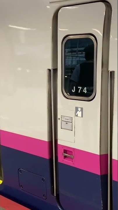 【ショート】東北・上越新幹線E2系J74編成1号車先頭部（2022年7月・東京駅）#shorts #shinkansen #tokyo #japan #archive - YouTube
