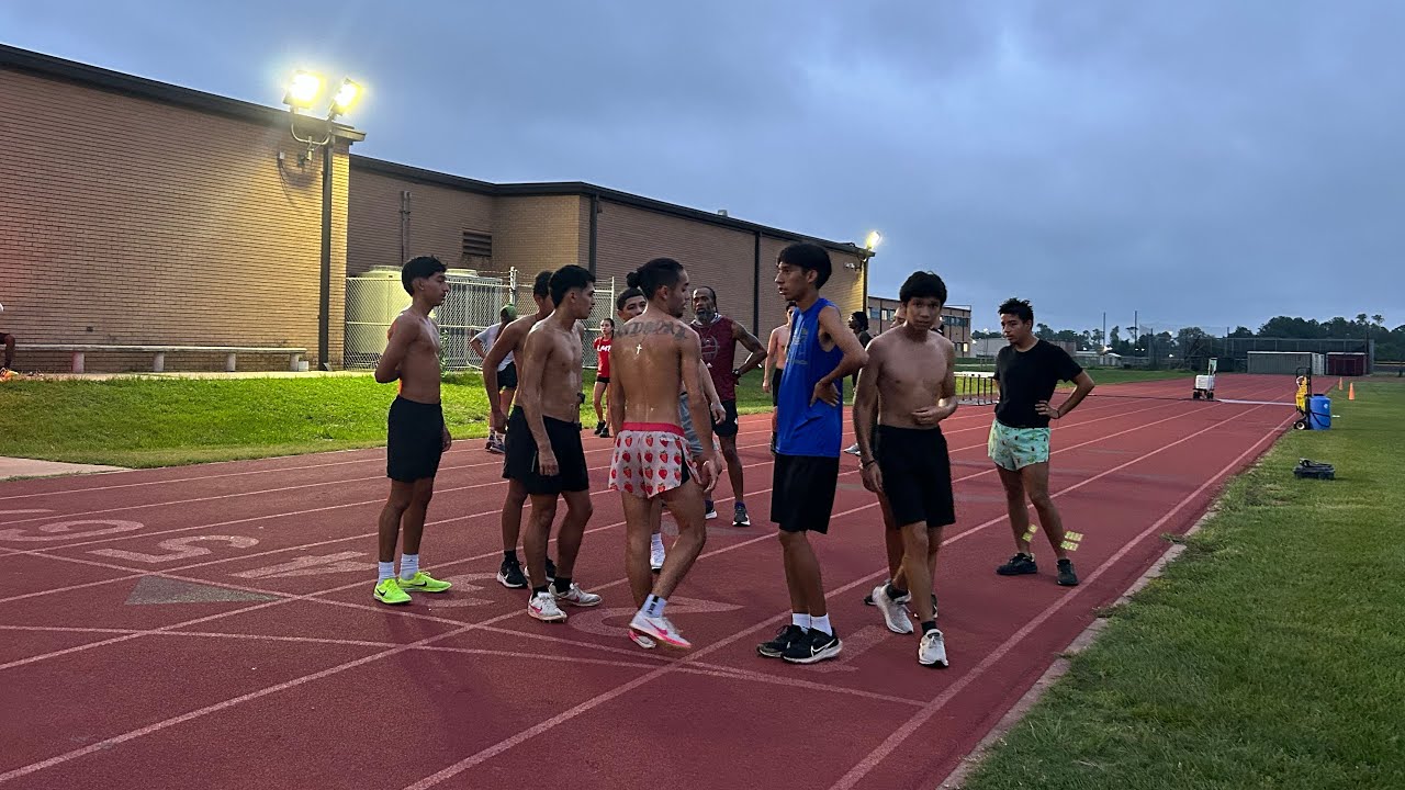 Broken Mile Workout 3x 1200 400 YouTube