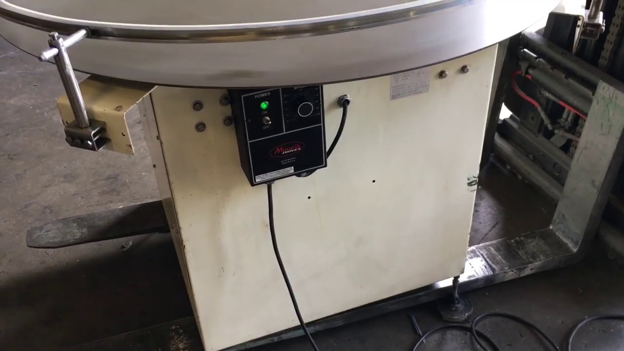 BID ON EQUIPMENT: Item 363757 - 48in AMS A-900 Rotary Accumulation ...