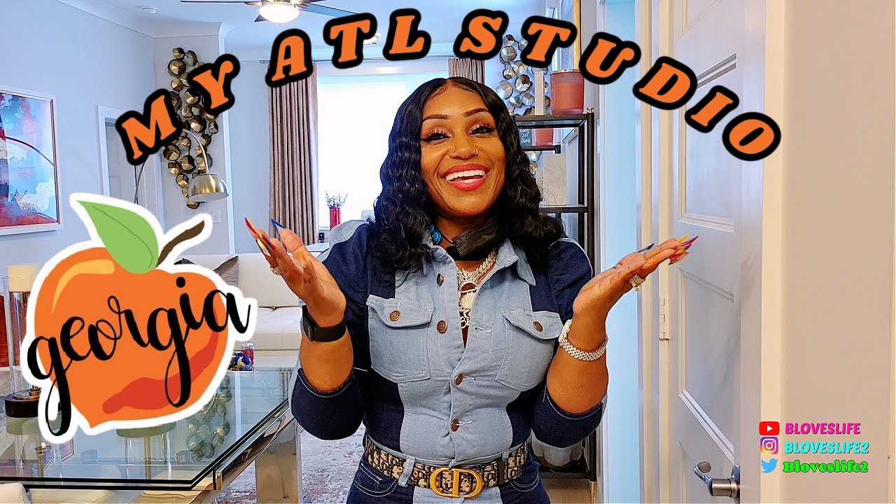 Touring the Bloveslife Celebrity Studio | ATL location - YouTube