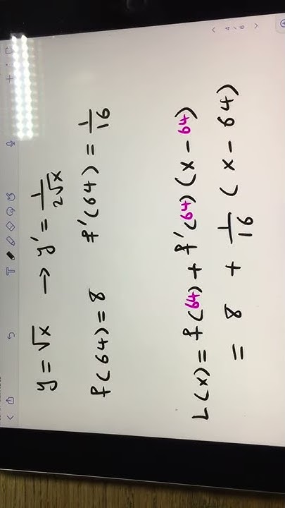 Linearization - YouTube